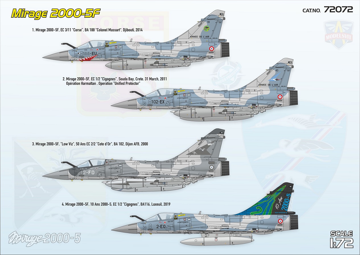 Mirage 2000 5F - ModelSvit official web-shop